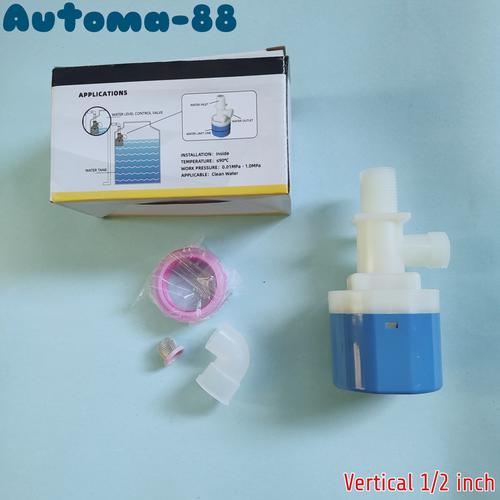 Jual Pelampung Kran Valve Keran Air Toren Otomatis Vertical 1/2" 1/2 ...