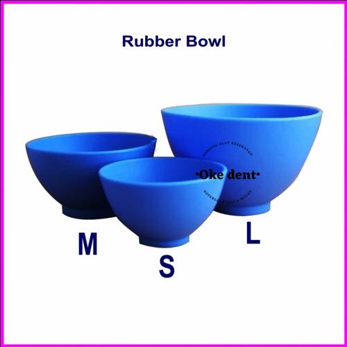 Jual Dental Rubber bowl alginate mangkok pengaduk algine biru - S ...
