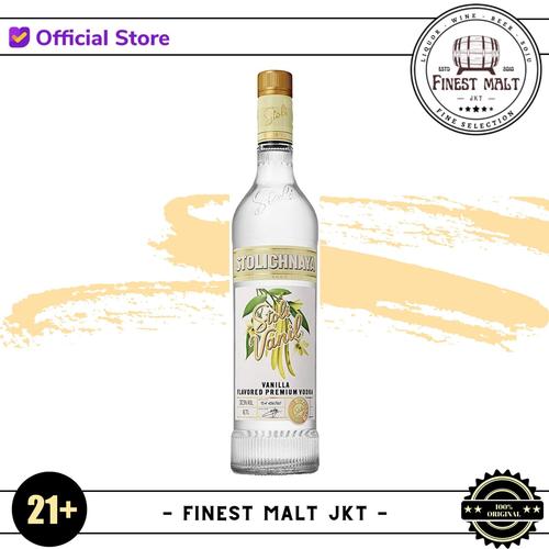 Jual Stoli Vanil / Stolichnaya Vanilla Premium Vodka 700ml - Jakarta ...