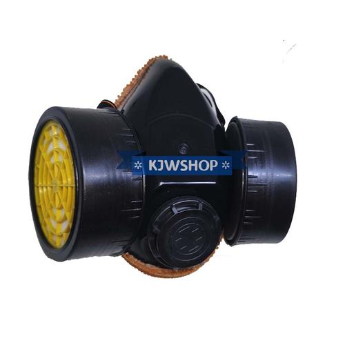 Jual MASKER RESPIRATOR CHEMICAL DOUBLE +FILTER CARBON merk GoSave ...