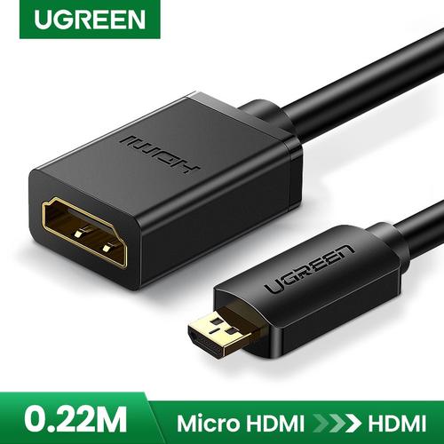 Jual UGREEN Kabel Micro HDMI to HDMI Female 22cm 4K - Jakarta Pusat - Werna-Werna Komputer ...