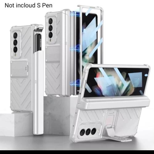 Jual z fold 3 , case z fold 3 , hard case z fold 3 - silver - Kota ...