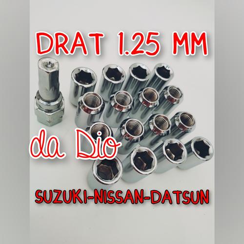 Jual LUGNUT MUR BAUT VELG BAN MOBIL NUT RACING TERMASUK KUNCI L - DRAT ...