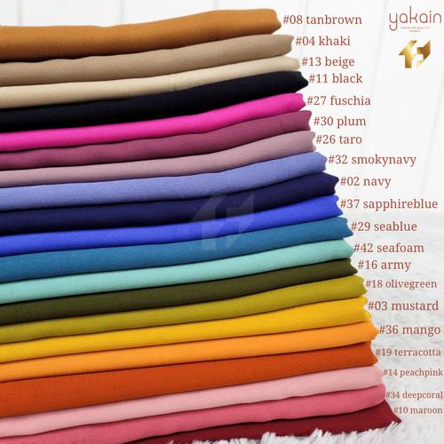 Jual Kain Rayon Twill Premium FAMAS (100% Rayon) - Buku Sample ...