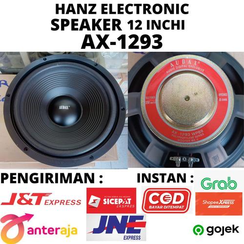 Jual Speaker Woofer Audax AX 1293W Speaker 12inch Audax AX 1293 W ...