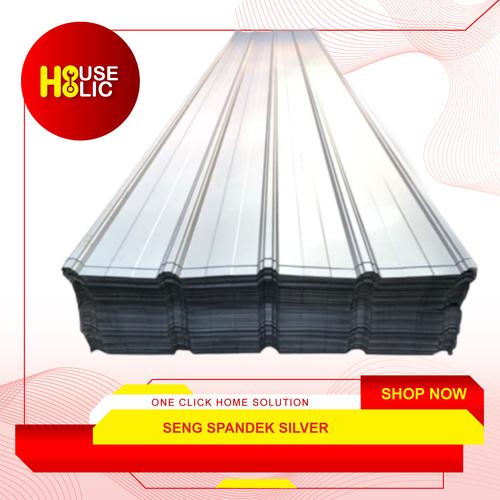 Jual Atap Seng Spandek Ombak Spandex 9 Gelombang Spandeck Polos ...