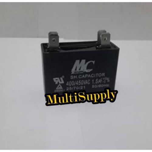 Jual Kapasitor Fan AC 1,5 uf MC Kaki 4 / Capacitor Fan MC Kotak 1,5uf - Kota Tangerang Selatan ...