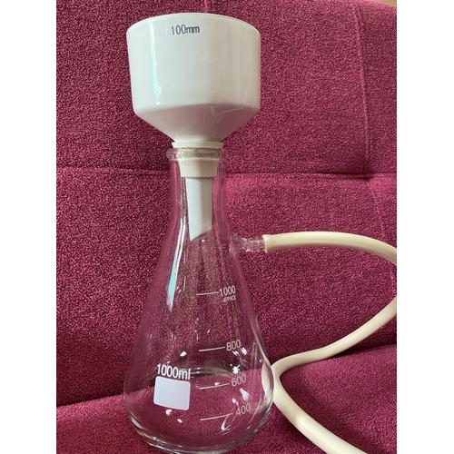 Jual Set Filtering Flask 1000ml with Corong Buchner 100mm - Kota Bekasi ...