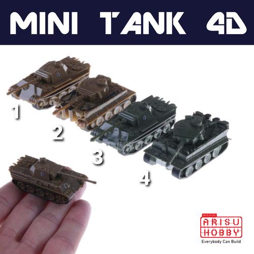 Jual Miniatur Tank 4D Mini Model 1/144 Tiger Panther Diorama Gundam WW2 ...