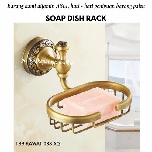 Jual RAK TEMPAT SABUN BATANG KAWAT SOAP DISH RACK HOLDER ANTIK BRASS ...