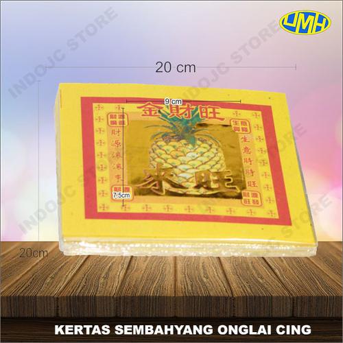 Jual Kim Kotak Kertas Puja Sembahyang Wang Lai Jin Ong Lai Kim Nanas ...