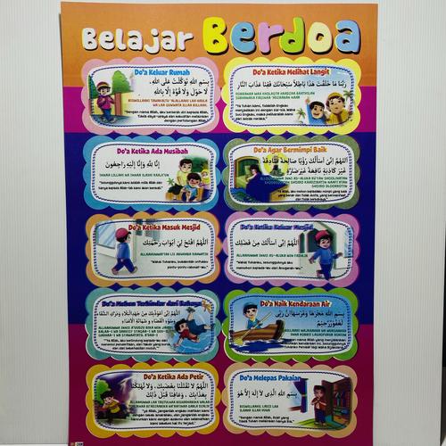 Jual POSTER EDUKASI ANAK MENGENAL BELAJAR BERDOA - Jakarta Utara ...