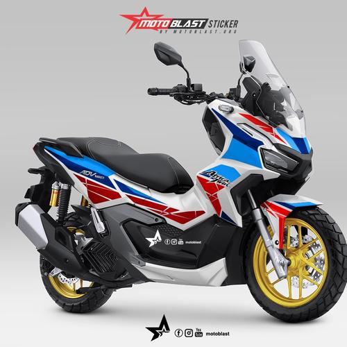 Jual Decal Stiker HONDA ADV 160 LIVERY AFRICA TWIN FULL BODY MOTOBLAST ...