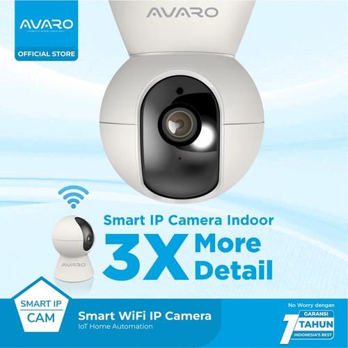 Jual CAMERA CCTV AVARO Smart Indoor PTZ IP Camera Wifi IoT Home Automation - Only Unit - Kota ...