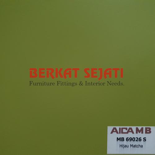 Jual AICA HPL AICA MB 69026 S - HIJAU MATCHA GREEN TEA - SOLID - Kab ...