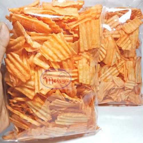 Jual CHUBA KRIPIK SINGKONG BALADO / KERIPIK CHUBA / SNACK KILOAN / 500 ...