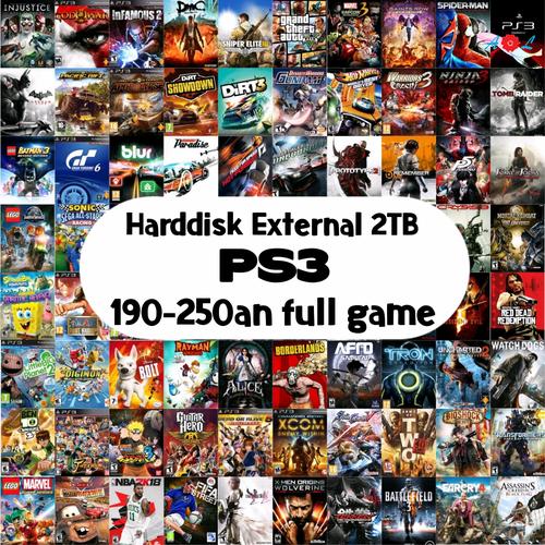 Promo HARDDISK external PS3 2TB Full Game - Jakarta Barat - A*L | Tokopedia