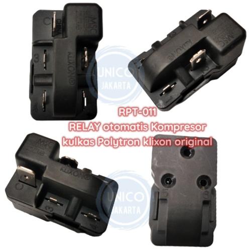 Jual RELAY otomatis kompresor kulkas Polytron klixon original ( RPT-011 ...