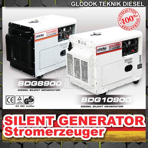 Jual Starke Generator Genset Diesel Silent 6000 6500 Watt Solar SDG ...