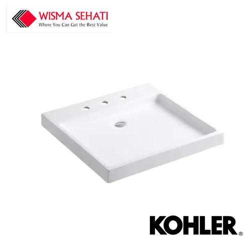 Promo KOHLER ex-display PURIST Wading Basin 3hole Lavatory K-2314-8-0 ...