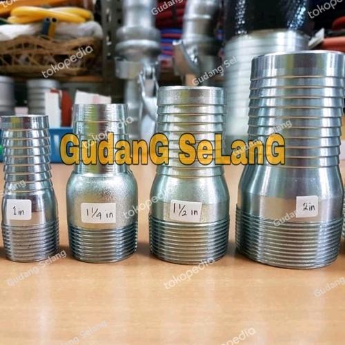 Jual King Nipple Sambungan Selang uk 2 in KC Nepple NPT Galvanis Nepel ...