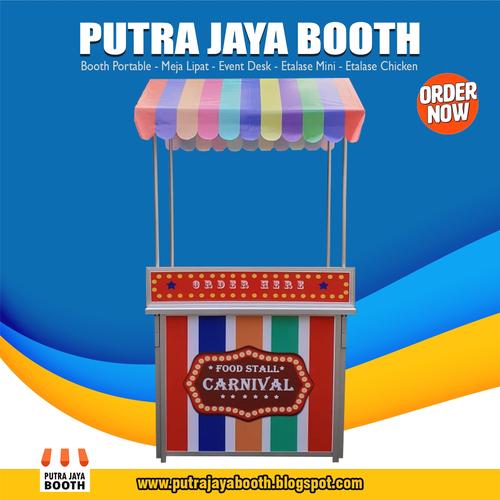 Jual Booth Portable Meja Lipat Event Desk | Atap | Palang Depan ...