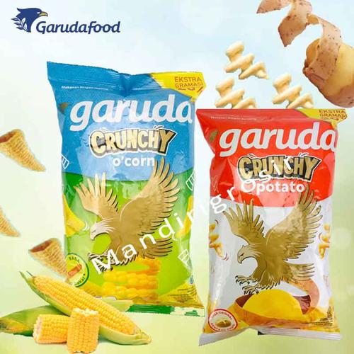Promo Crunchy O'corn * Crunchy Potato * Garuda * Snack Kentang & jagung ...