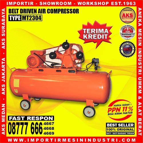 Jual Air Compressor Dinamo Kompresor Udara Angin 4 Hp 230 Liter 8 Bar ...
