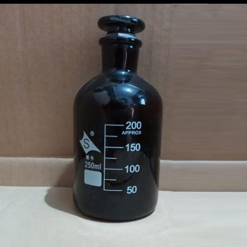 Jual Botol Reagen 500ml Coklat Mulut Kecil Amber Graduate - Jakarta ...