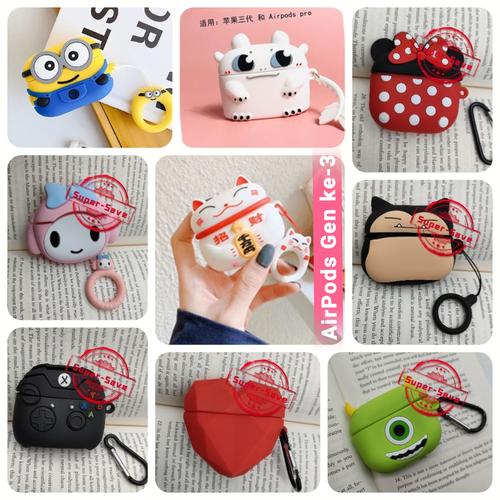 Jual AirPods Gen ke 3 Casing TPU Soft case Lucu 2 - bebek - Jakarta ...