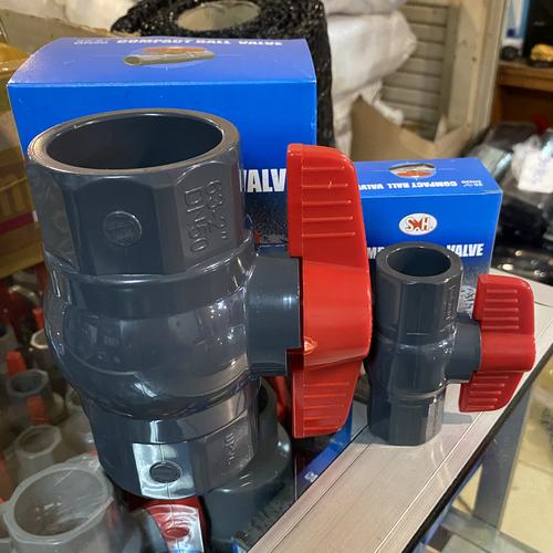 Jual Ball valve compact pvc 3" inch merk SH Taiwan - Jakarta Barat ...