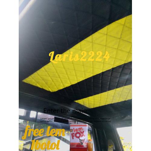 Jual cover pelapis kabin atap peredam panas mitsubishi l300 pu - merah ...