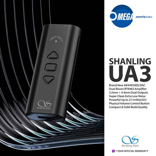 Promo SHANLING UA3/UA-3 AK4493SEQ USB Type-C 3.5+4.4mm Portable DAC/AMP ...