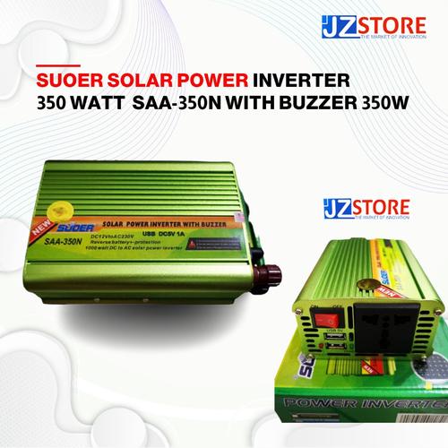 Jual Power Inverter 350 Watt 12V Suoer SAA-350 Original - Kota Medan ...