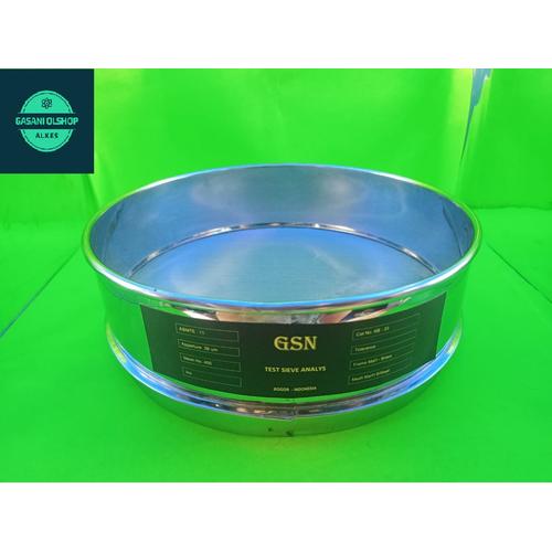 Jual Test Sieve Ayakan Mesh 400 Sieve Ayakan Stainless Mesh 400 ( 38um ...