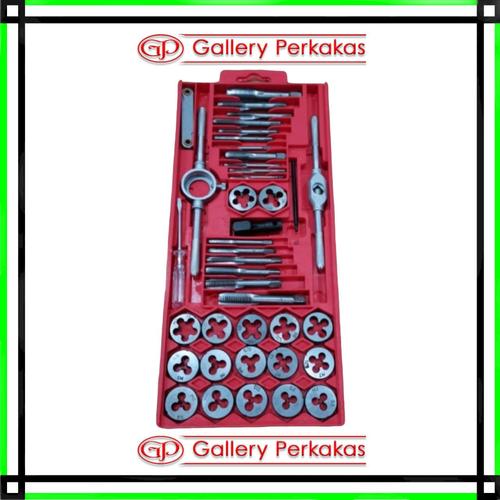 Jual TAp die set 40pcs alat tap senai baut set tap ulir set 40pcs - Kab ...