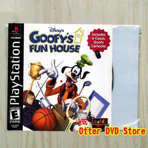 Jual Kaset CD Game Ps1 Ps 1 Disney's Goofys Disney Goofy Fun House ...