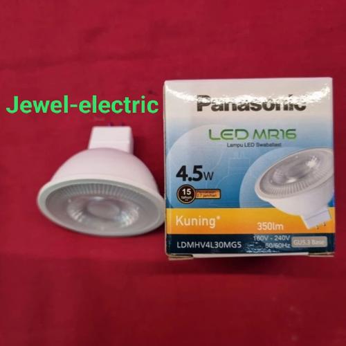 Jual Lampu Halogen LED SPOTLIGHT MR16 4.5W 220v Panasonic TERMURAH ...