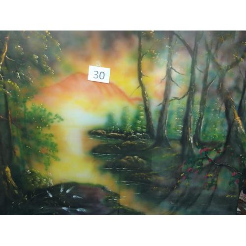 Jual Background pemandangan 2,5 x 3 m layar foto studio 30 - Jakarta ...