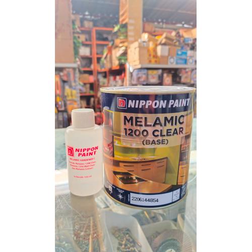 Jual Nippon Melamic CLEAR Base 0.9ltr+Hardener / Pernis Kayu - 1200 ...