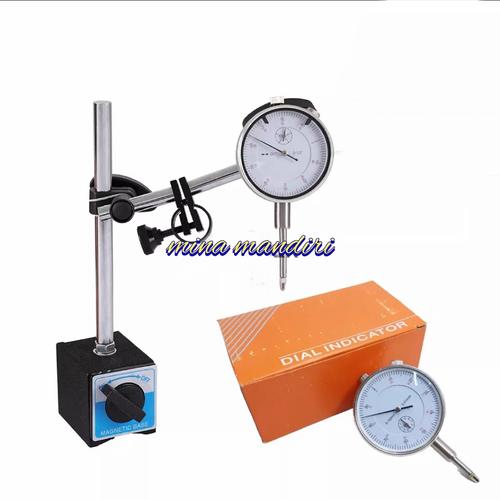 Jual Dial Indicator Set Magnetic Base Test Stand Gauge Pitck Dudukan ...