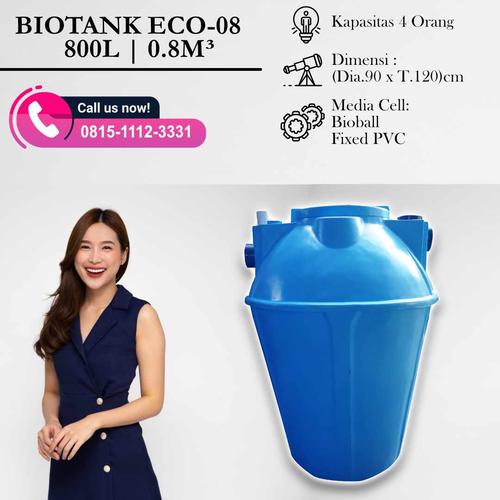 Jual BIOFIL 800 Liter BIOTANK 0.8M3 Vertikal - Jakarta Barat - Rumah ...