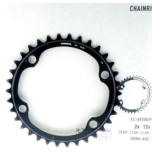 Jual Chainring Dura Ace R9200 34T 36T 40T - Inner Chain Ring 12 Speed ...