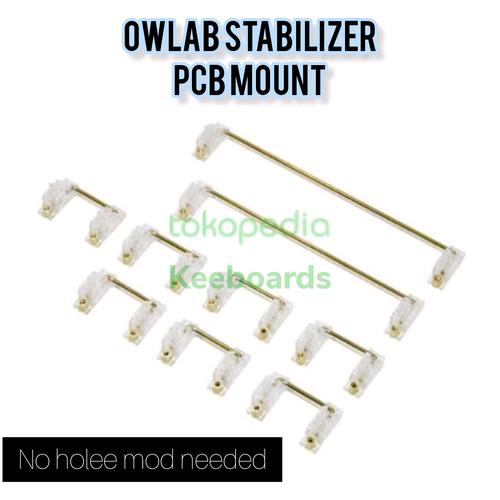 Jual Owlab Owlstab V2 Stab Stabilizer PCB Mount Screw In 6.25u 7u 2u ...