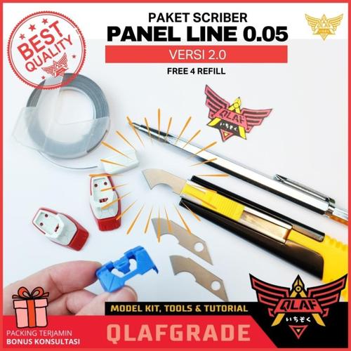 Jual PAKET SCRIBER PANEL LINE 0.05 PANEL LINING set v2 9mm - Kota ...