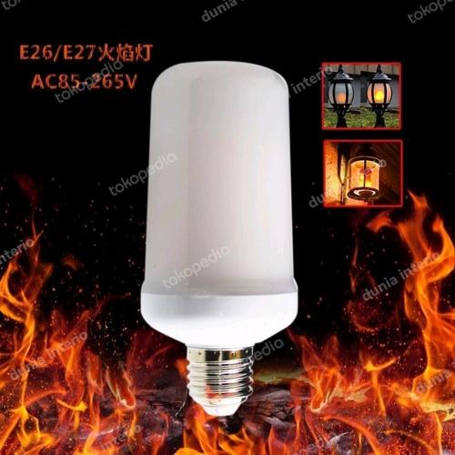 Jual Lampu Led Api 9W Obor Led Bohlam Lampu Led Api Lampu Taman E27 3 ...