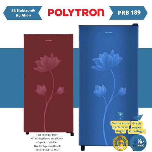 Jual Kulkas 1 Pintu Polytron PRB-189 - Tempered Glass - Kota Bogor - T ...