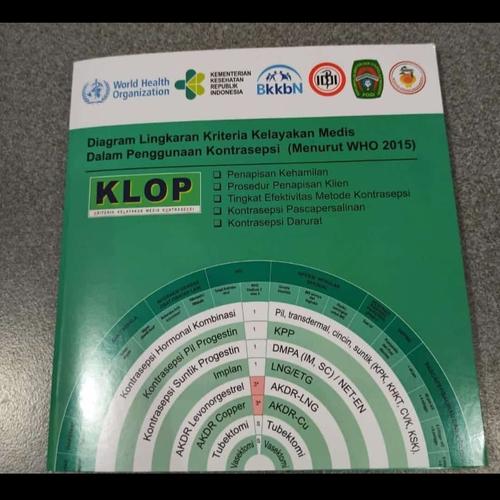 Jual Lingkaran KLOP KB/ Kriteria Kelayakan Medis KB/ Medical ...