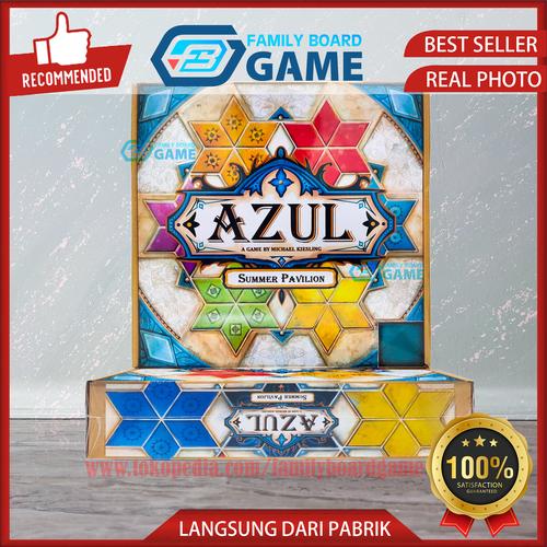 Promo Azul Original Azul Summer Pavilion Board Pavilion Puzzle Mainan ...