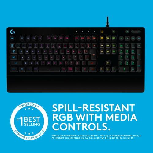 Jual Logitech G213 Prodigy Keyboard Gaming RGB Lighting - Kota ...